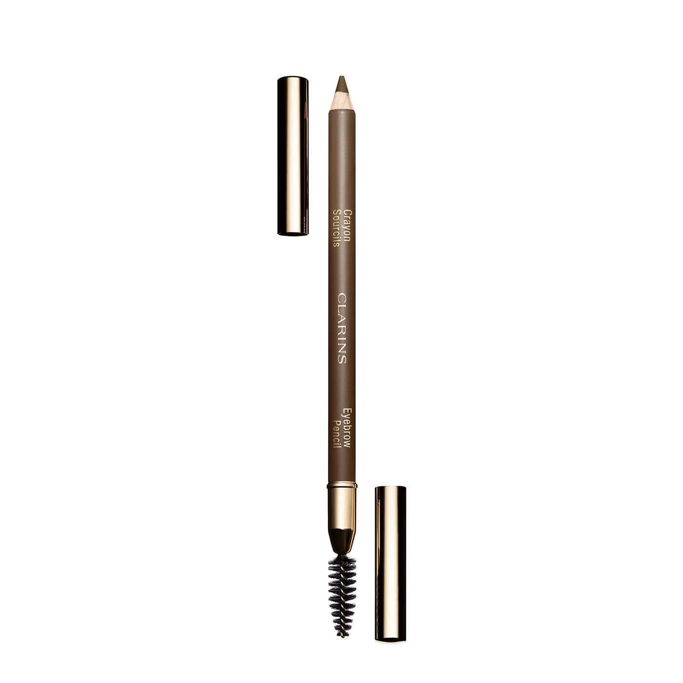 Long Wear Eyebrow Pencil Eyebrow Pencil with Spoolie Brush CLARINS
