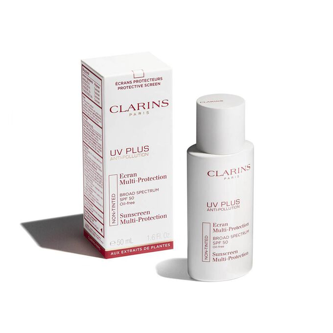 UV Plus Best SPF 50 Anti Pollution Face Sunscreen | CLARINS®