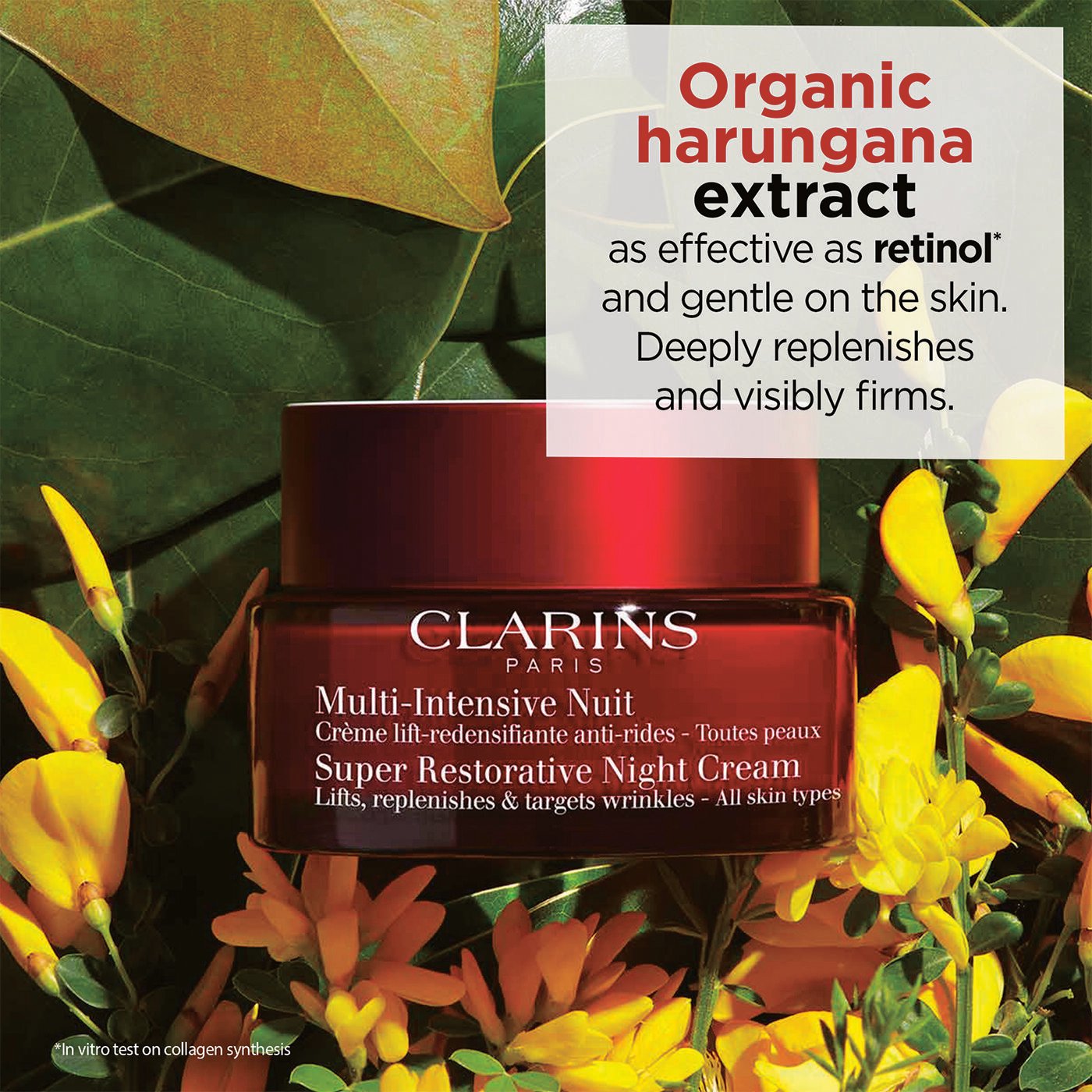 Clarins super restorative night cream store
