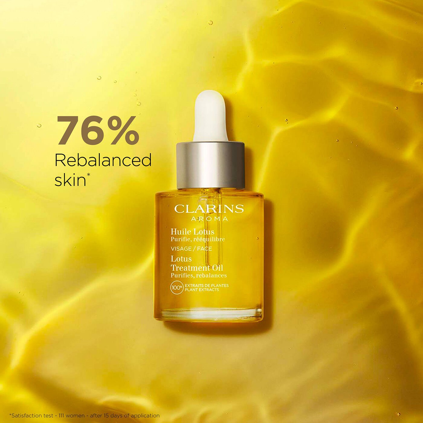 Clarins lotus oil store