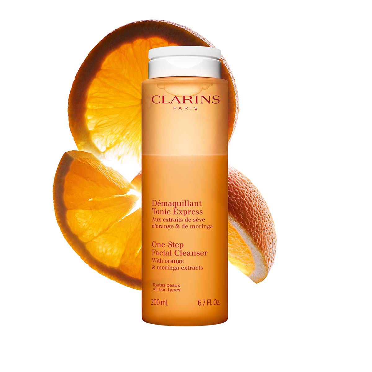 One-Step Facial Cleanser with Orange Extract | CLARINS®